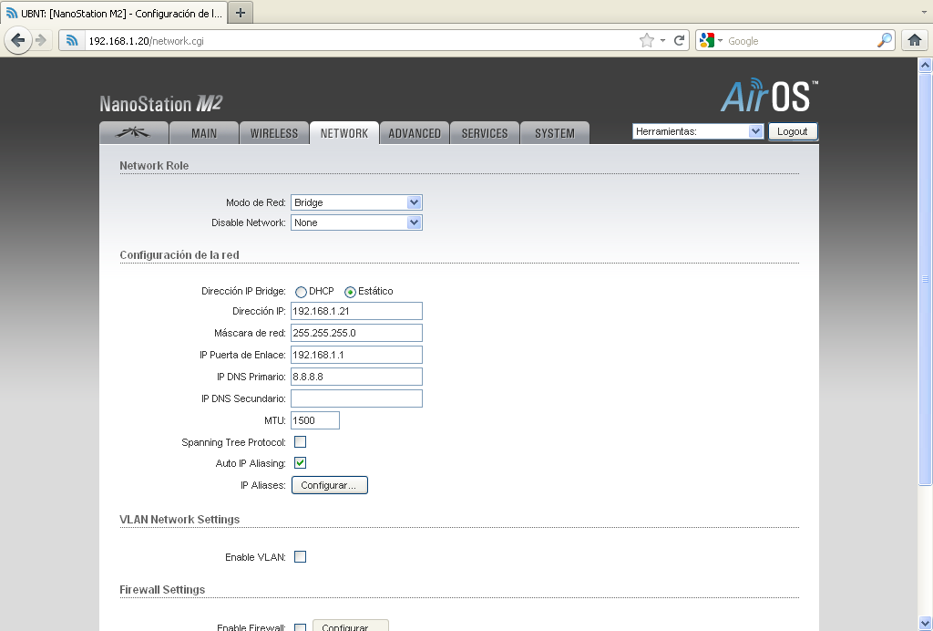 Guía de configuración AirOS 5 modo “Estación” para Ubiquiti ‣ WifiSafe ...