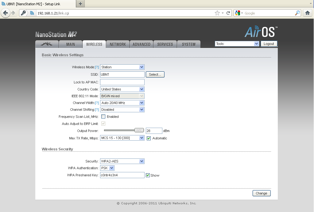 Guía de configuración AirOS 5 modo “Estación” para Ubiquiti ‣ WifiSafe ...