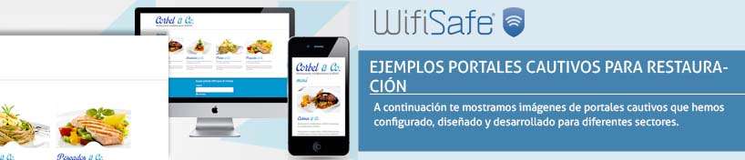 Ejemplos portales cautivos para restauración ‣ WifiSafe ‣ Expertos en ...