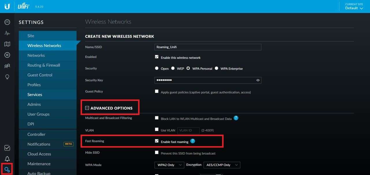 UniFi Controller: Zero-Handoff vs Fast Roaming y FAQ ‣ WifiSafe ‣ Expertos en soluciones WiFi