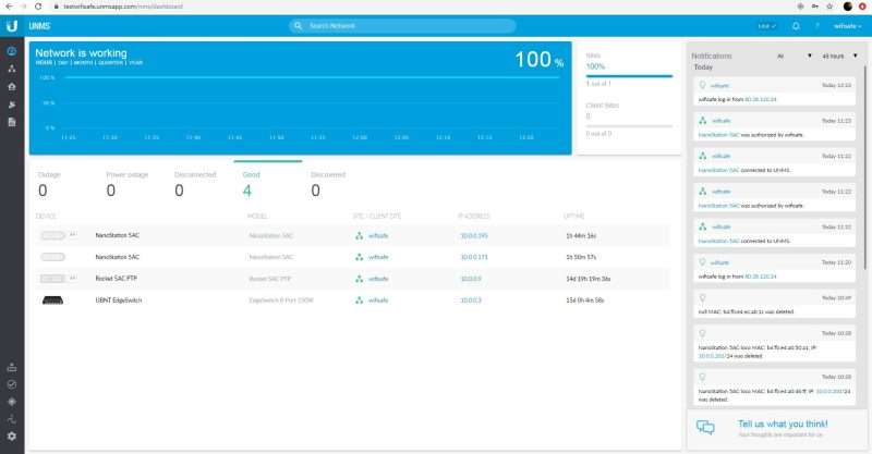 Configuración UNMS de Ubiquiti ‣ WifiSafe ‣ Expertos en soluciones WiFi